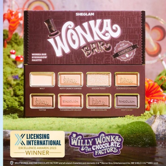 Rebellious Rose | Makeup | Sheglam Willy Wonka Wonka Bar Eyeshadow ...